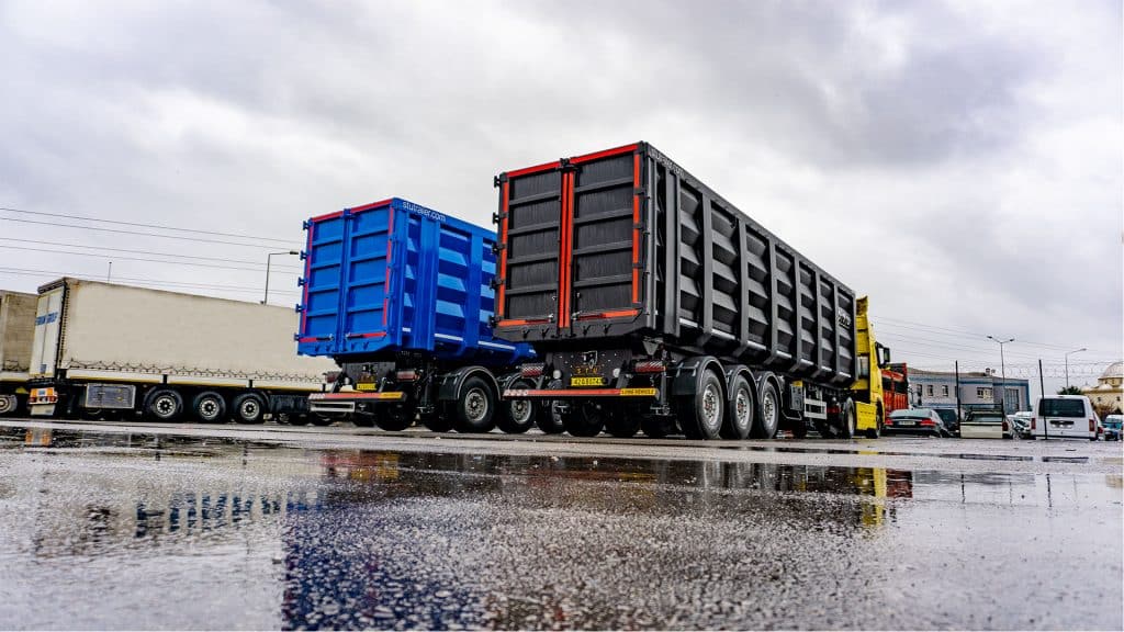 Scrap Metal Tipper Trailer is produced by STU Trailers.