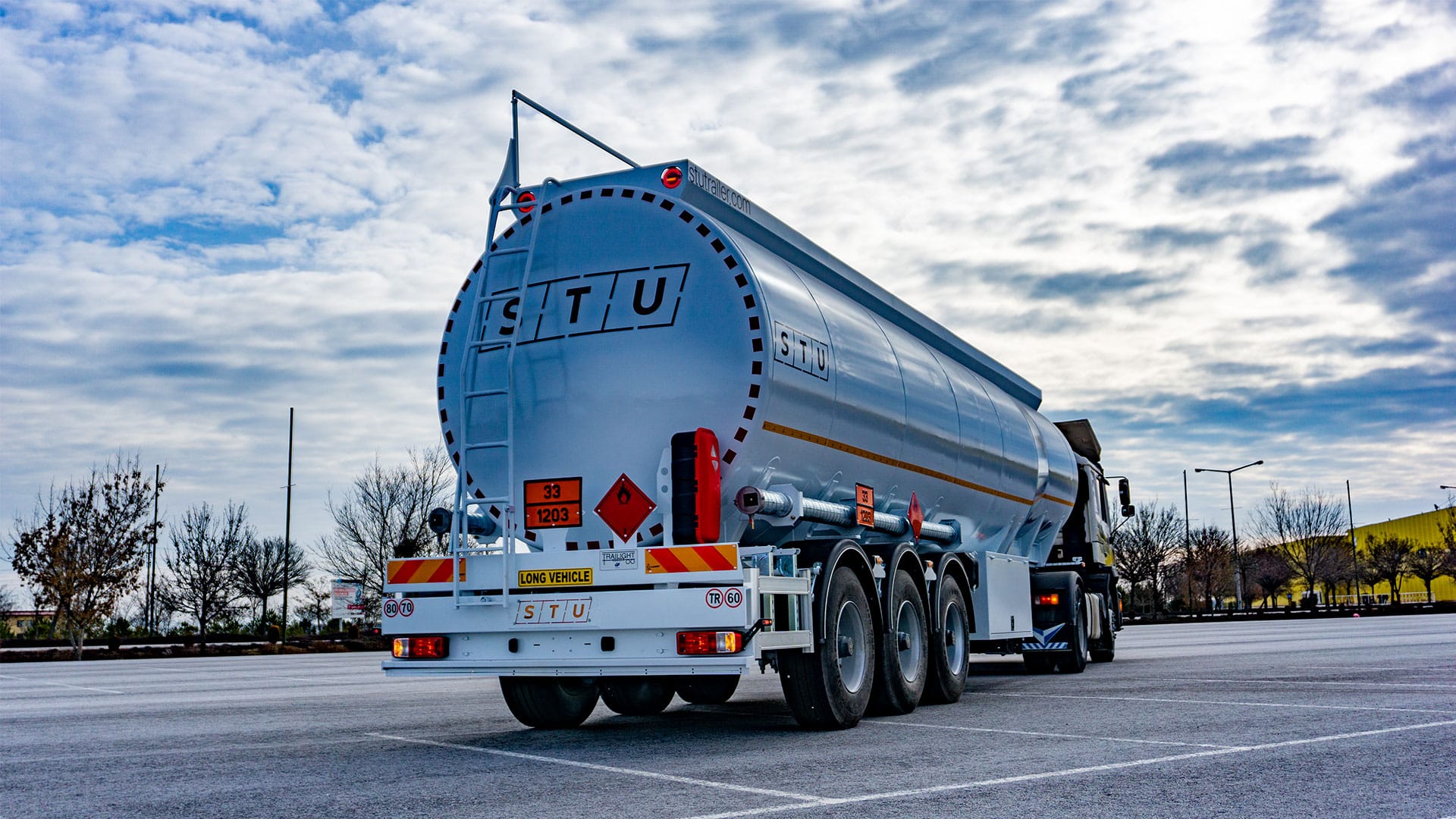 Fuel Oil Tanker Trailer is produced by STU Trailers.