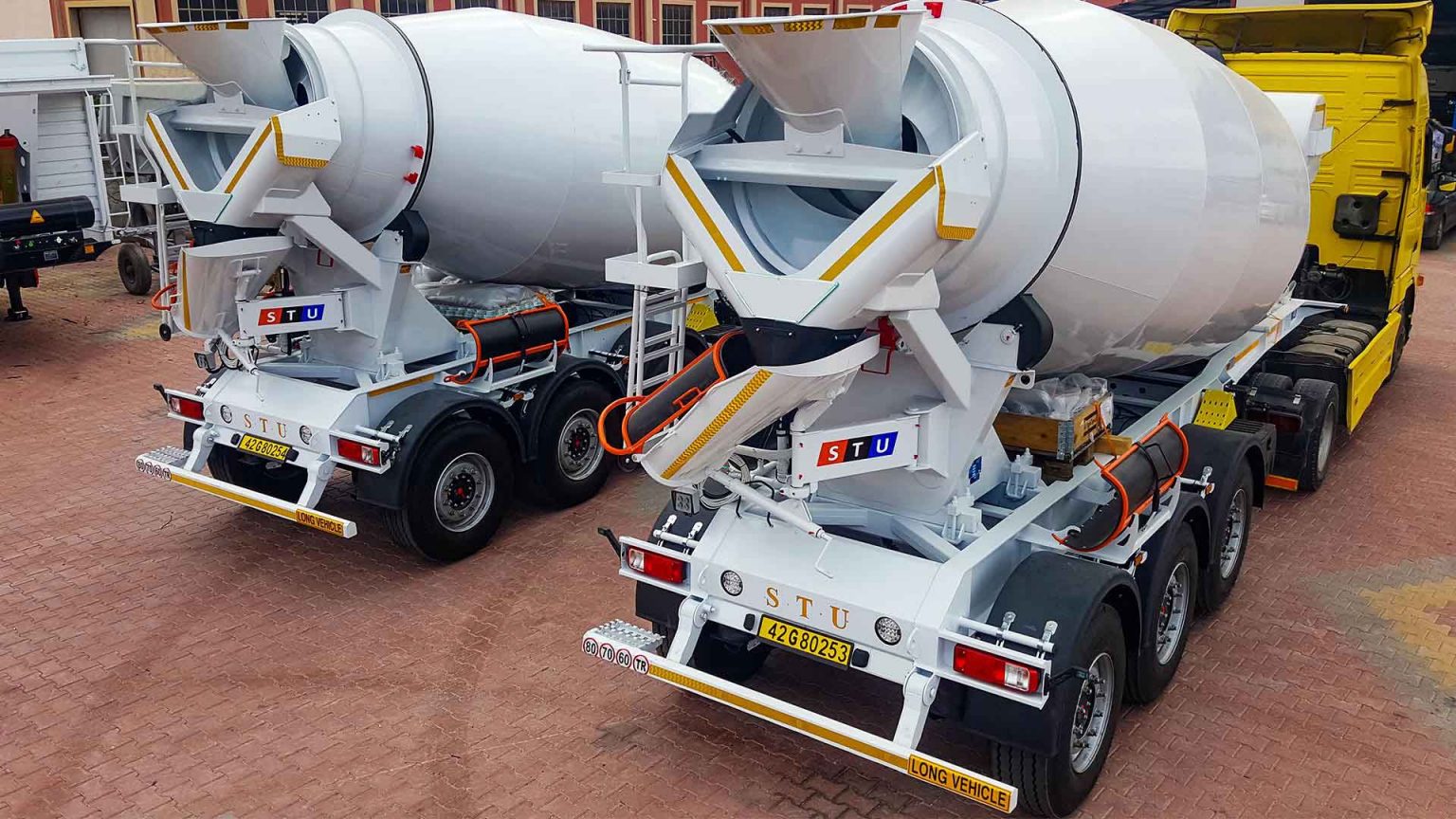 Concrete Mixer Trailer is produced by STU Trailers