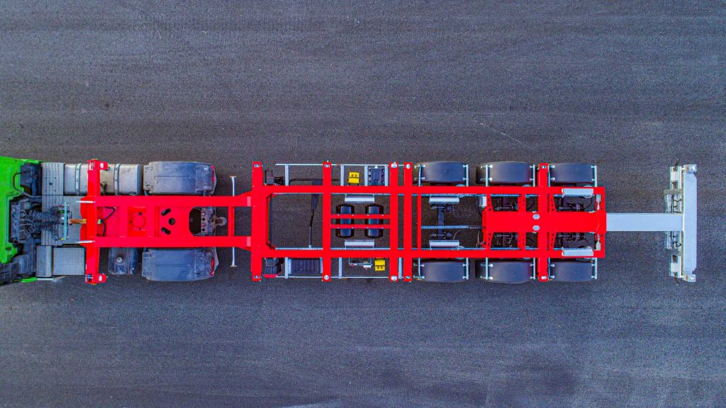 Container Trailer and tipping models are producing by STU TRAILERS.