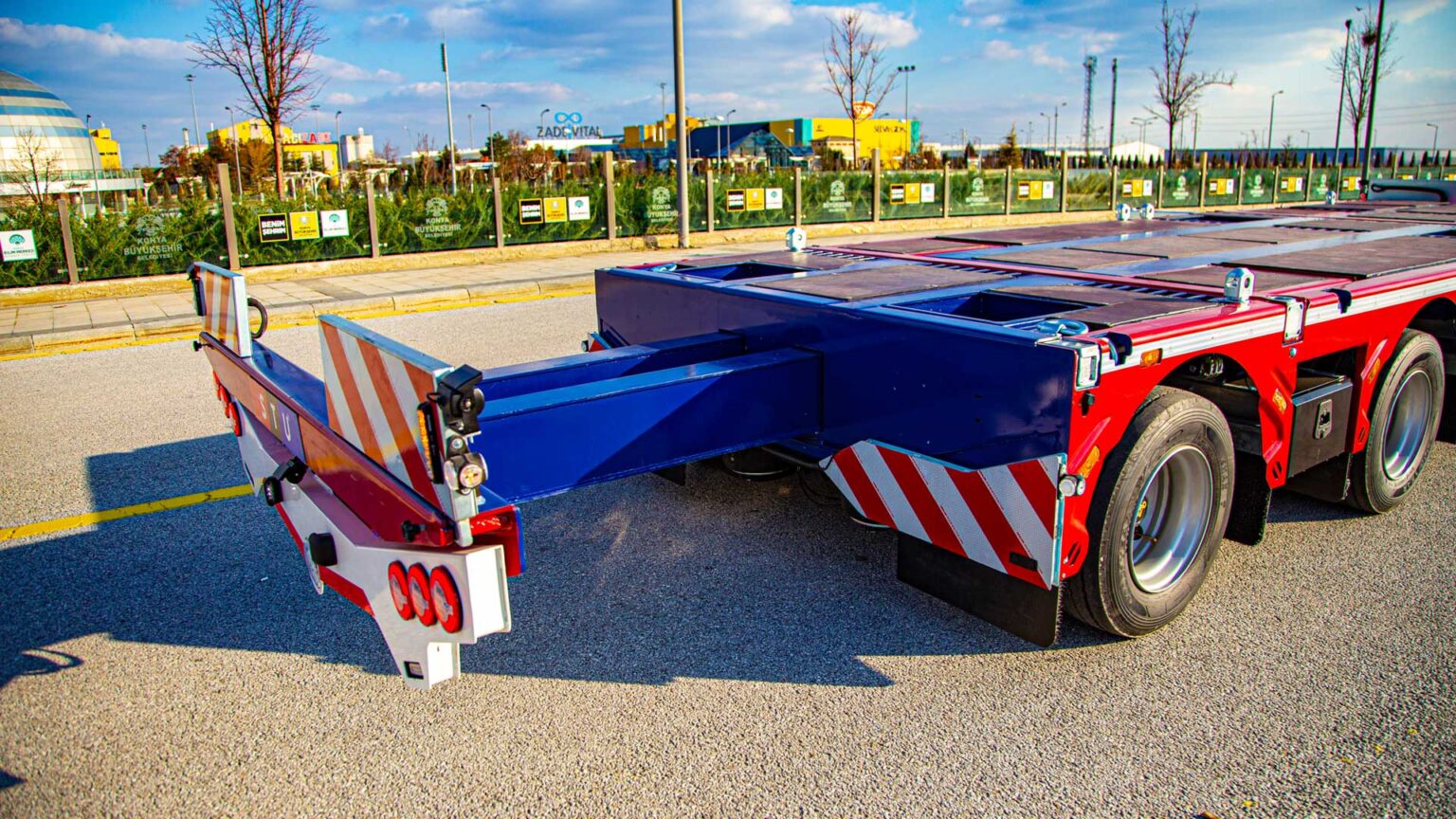 Drawbar Remorque Trailer is producing by STU TRAILERS in Turkey.