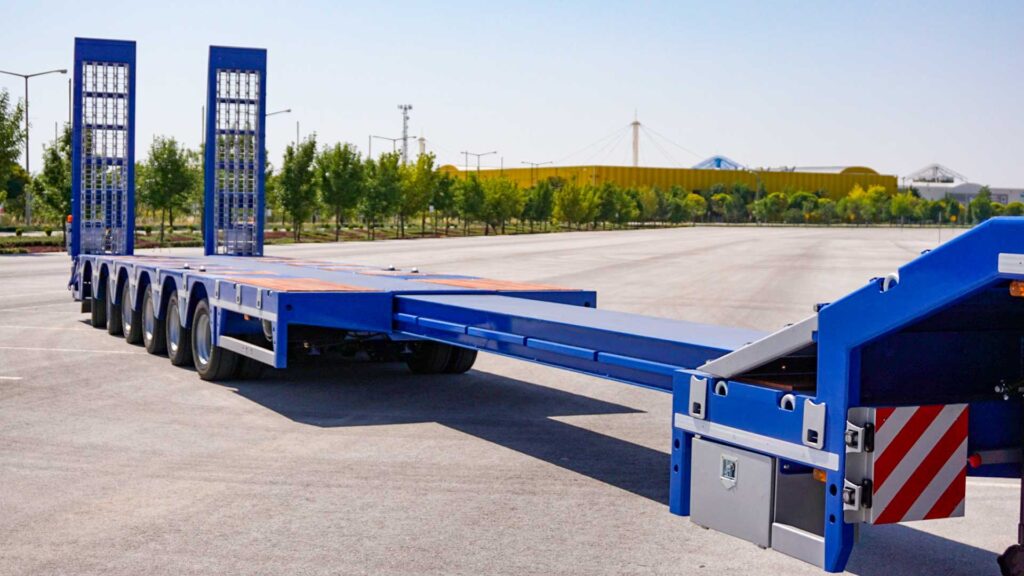 6 Axle Extendable Lowbed is produced by STU Trailers.