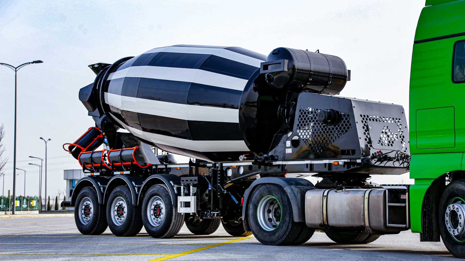 Concrete Mixer Trailer is produced by STU Trailers